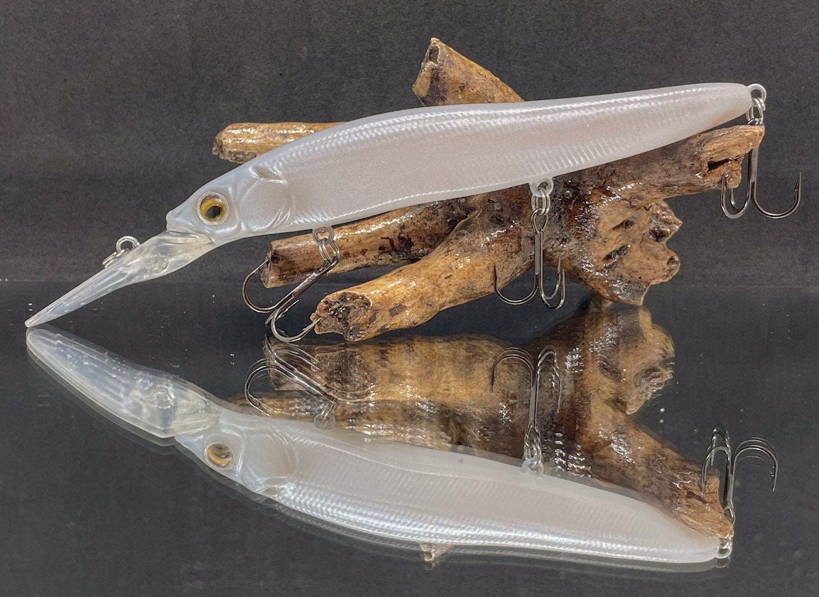 Custom Painted Megabass Oneten2 Style Jerkbaits 1102 Replica Diving ...