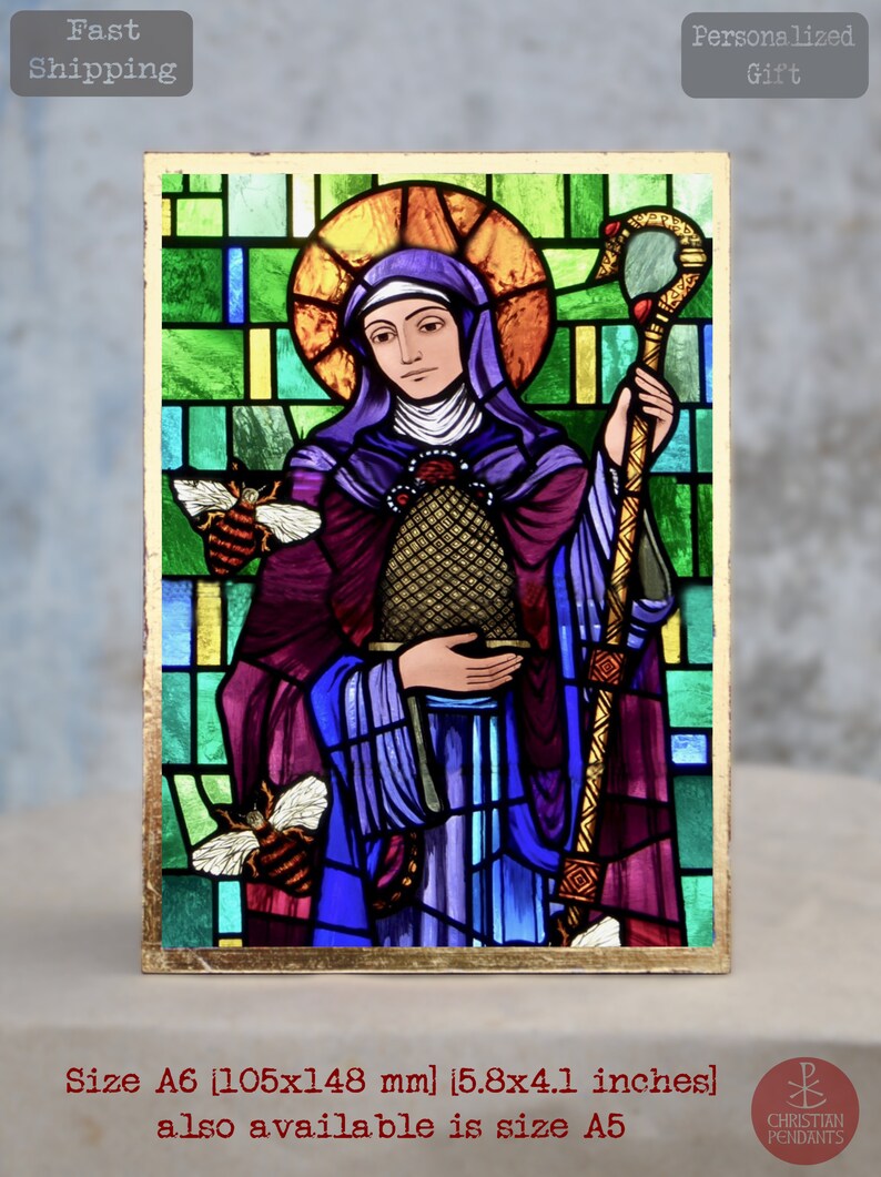 Saint Abigail Icon Saint Gobnait Icon Saint Deborah Icon | Etsy