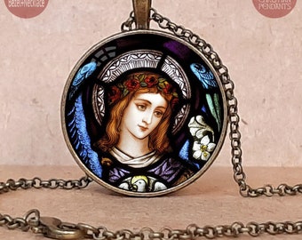 St. Gabriel Keychain - Etsy