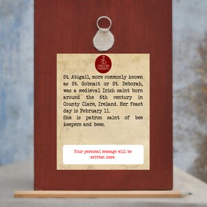 Saint Abigail Icon, Saint Gobnait Icon, Saint Deborah Icon, Gift for ...