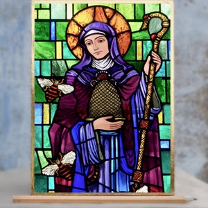Saint Abigail Icon, Saint Gobnait Icon, Saint Deborah Icon, Gift for ...