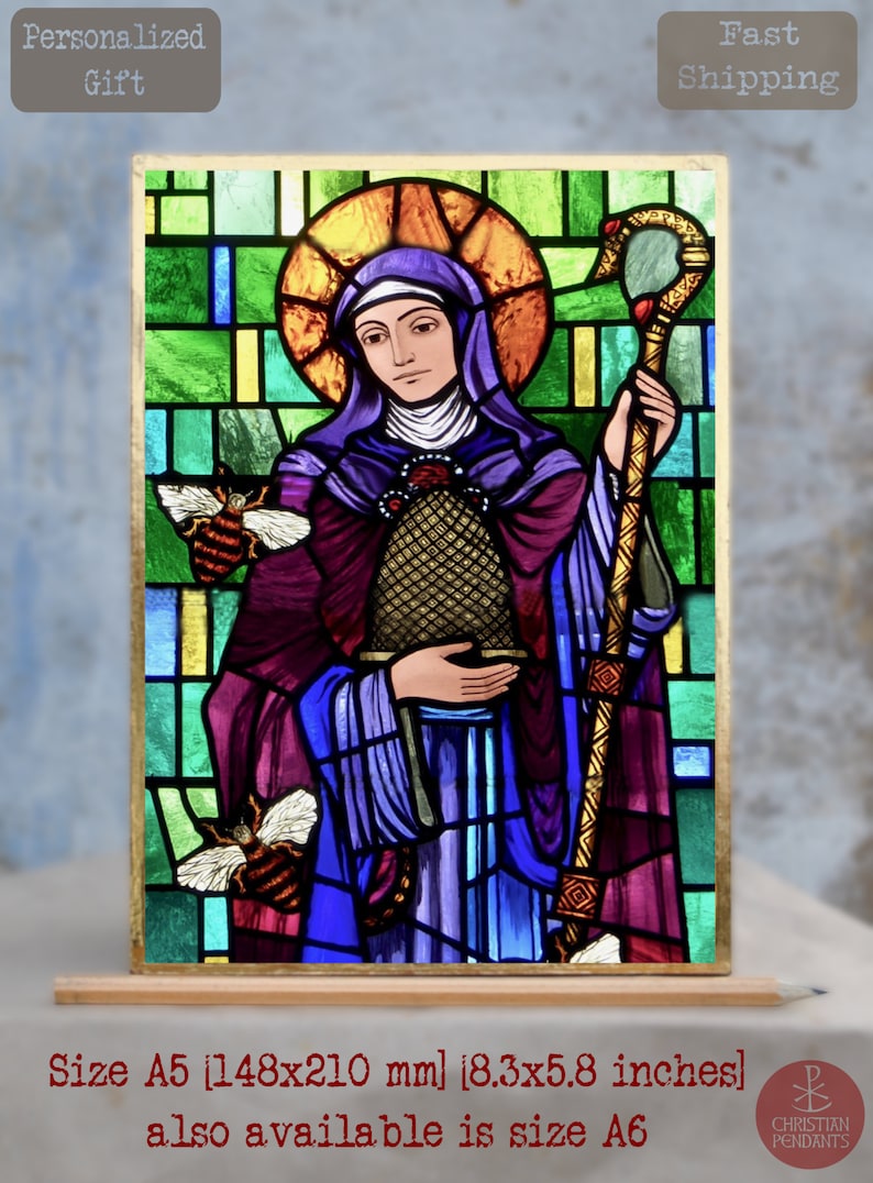 Saint Abigail Icon Saint Gobnait Icon Saint Deborah Icon | Etsy