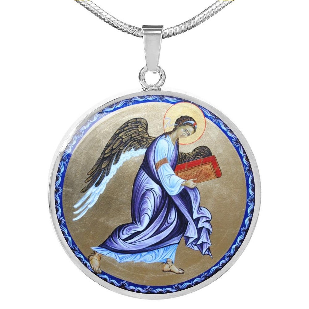 Guardian Angel Gift, Guardian Angel Medal, Baptism Gift, Christening ...