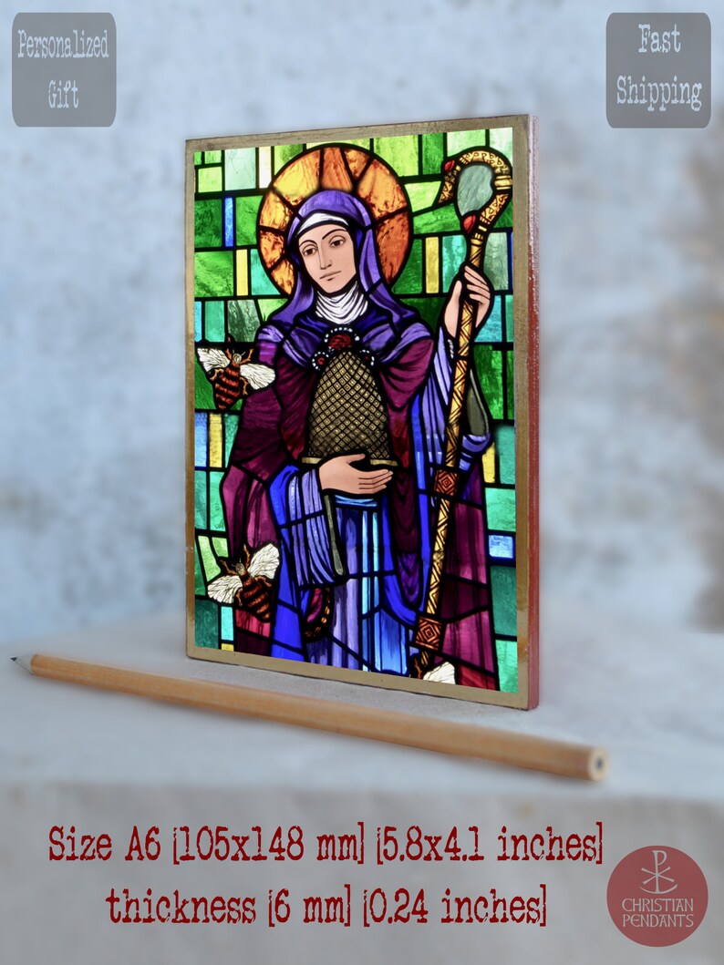 Saint Abigail Icon Saint Gobnait Icon Saint Deborah Icon | Etsy