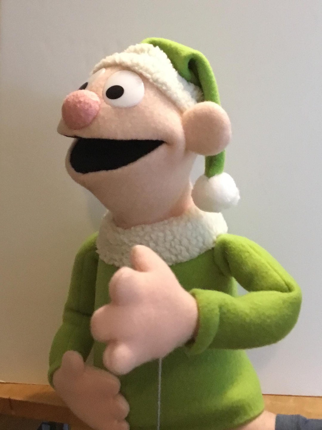 Professional Hand Puppet Elf Puppet Free Shipping - Etsy