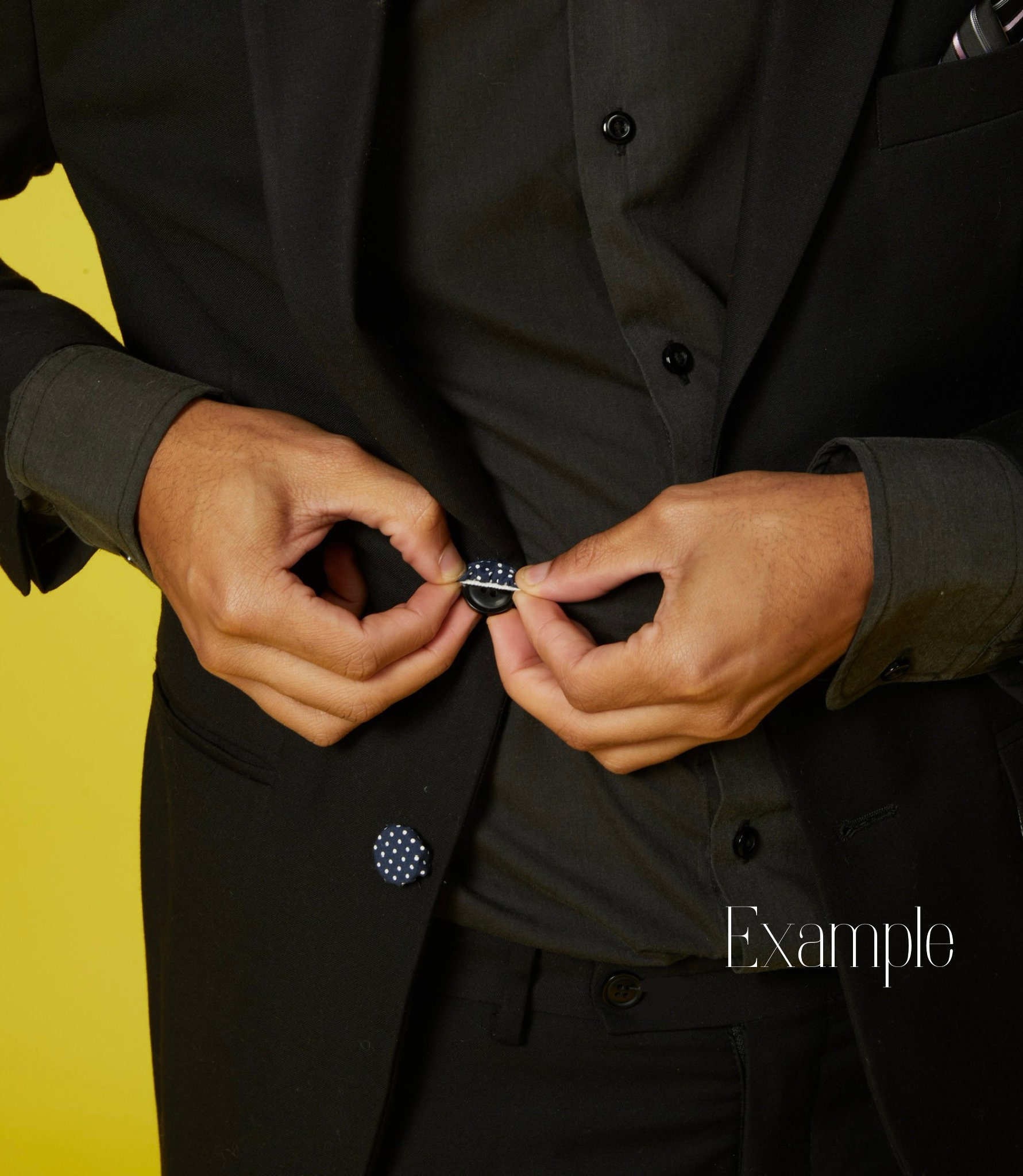 Button Covers / Stretch Design / Pack of 4 or 6 - Etsy