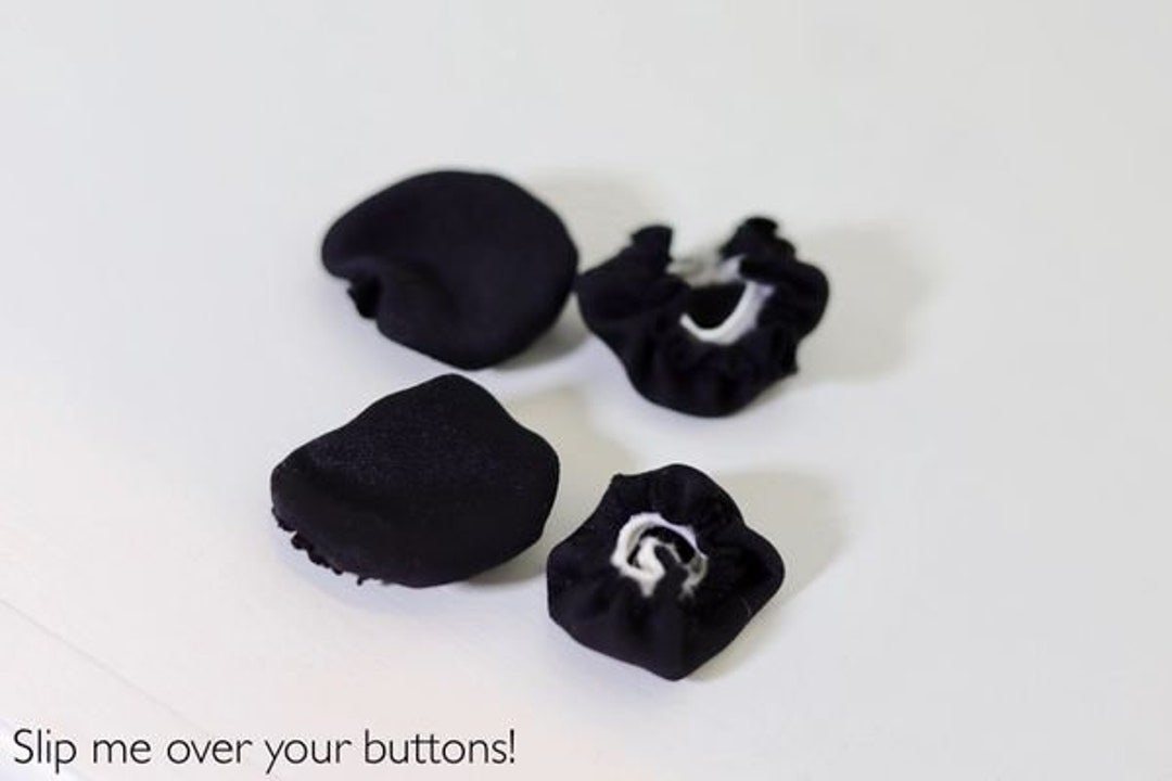 Button Covers / Stretch Design / Pack of 4 or 6 - Etsy