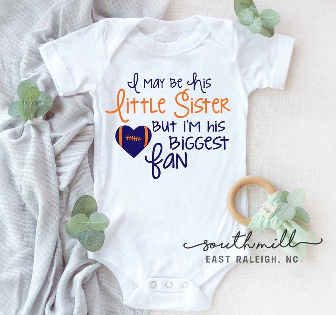 Puedo Ser Su Hermana Pequeña Pero Soy Su Mayor Fan Svg Etsy España 4716
