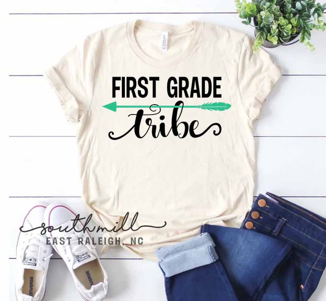 First Grade Tribe SVG, School Svg, First Grade Cut File, DXF, Instant ...