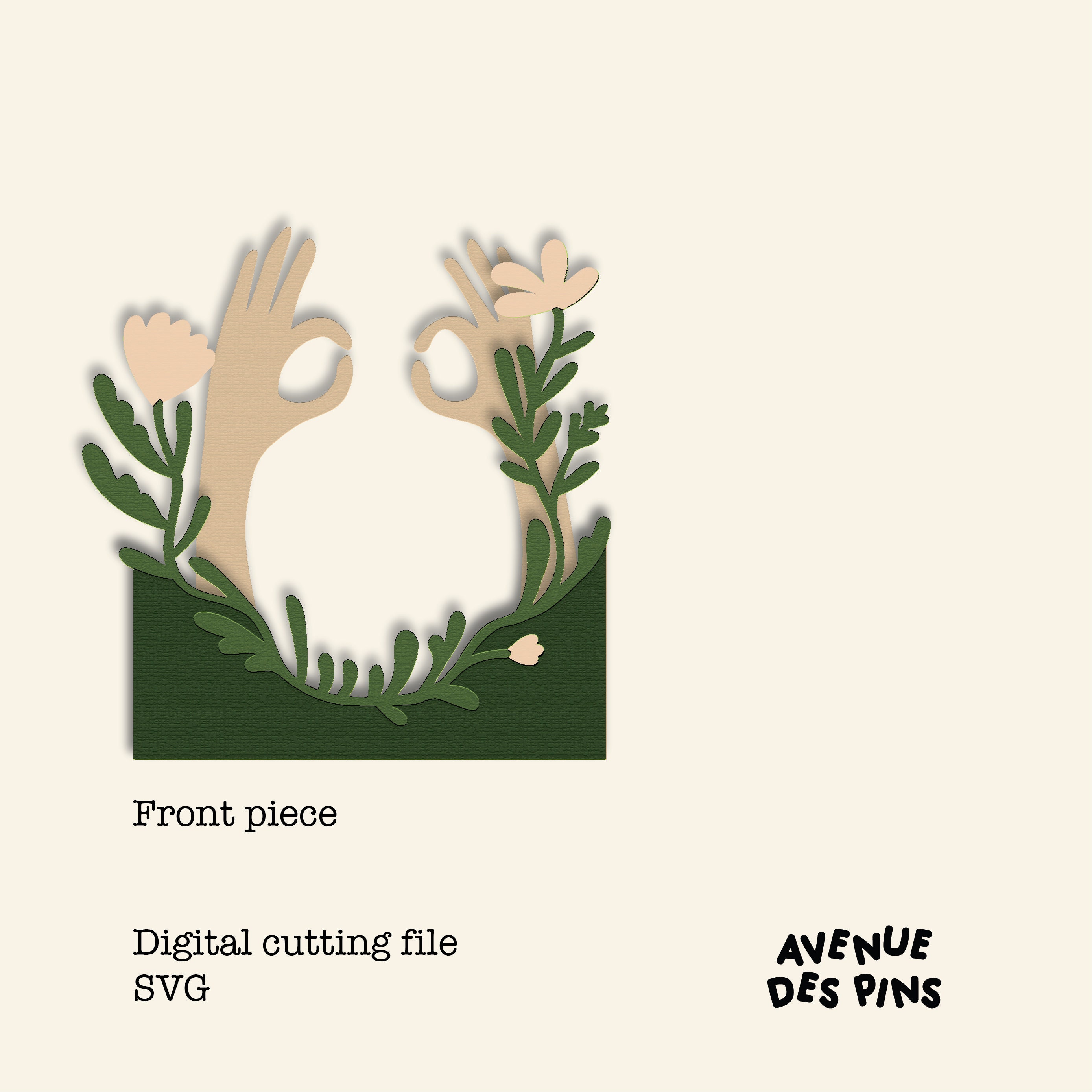 Spring Pop up Card Pop up Card SVG 3D Papercut SVG Card Cut File Cricut ...