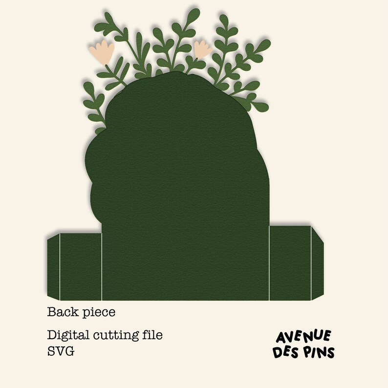 Spring Pop up Card Pop up Card SVG 3D Papercut SVG Card Cut File Cricut ...