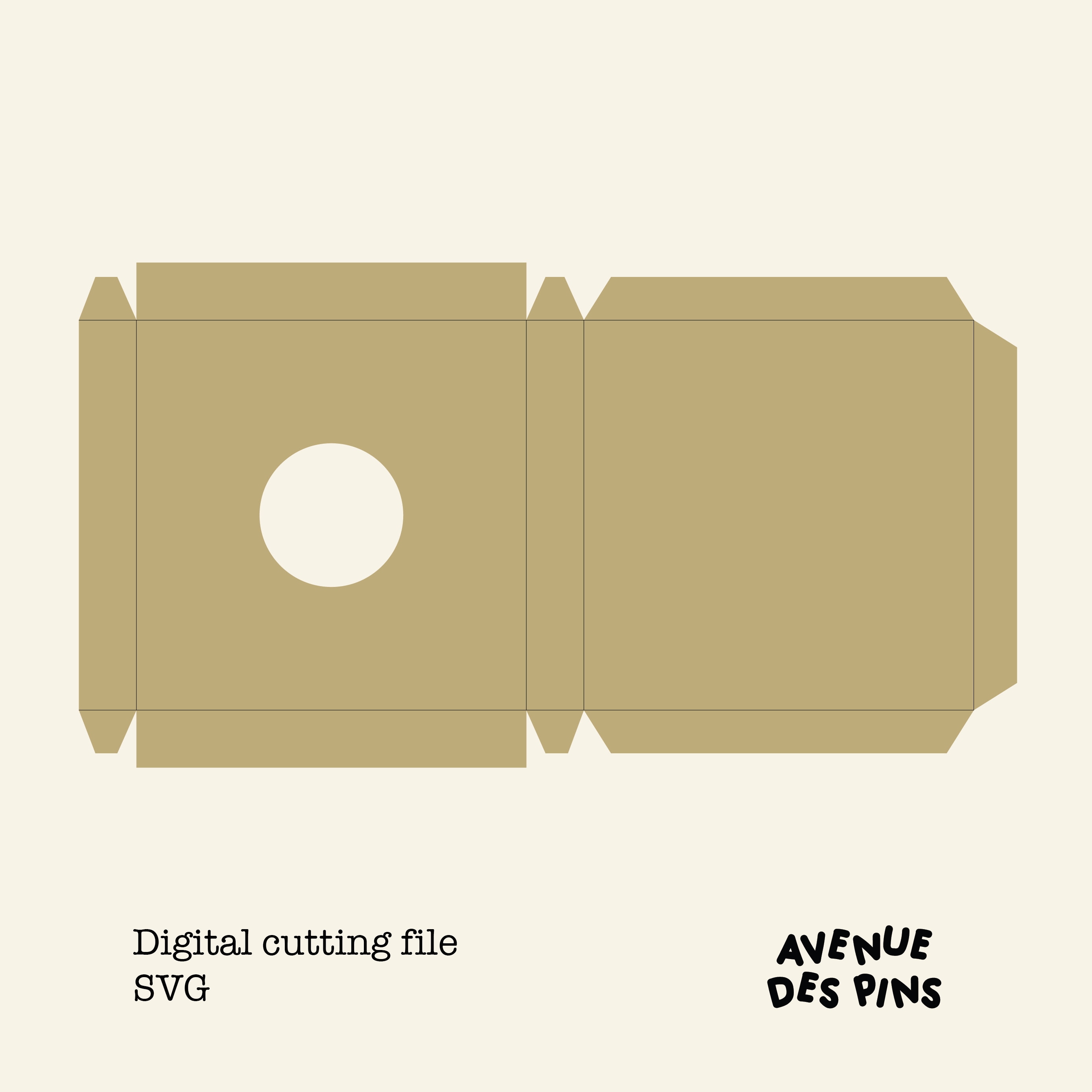 Barn Box Template | 3D Barn SVG Box Cut File | Cricut DIY - Etsy