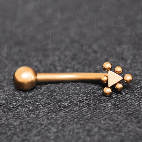 Rook Jewelry Anicina Rook Curved Barbell Surgical Steel Piercing Guyana ...