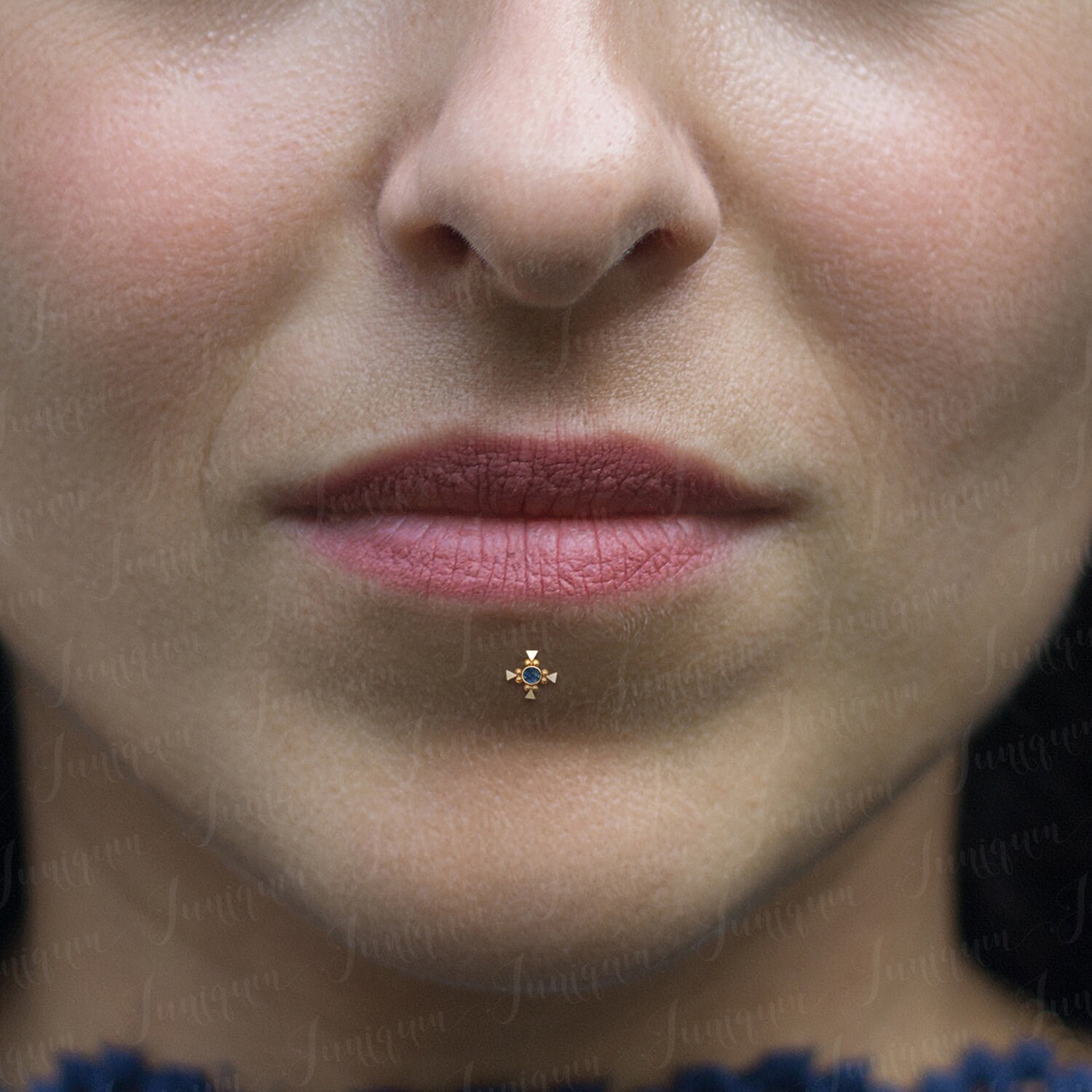 Lip ring piercing. Labret stud earring. Monroe lip rings. | Etsy