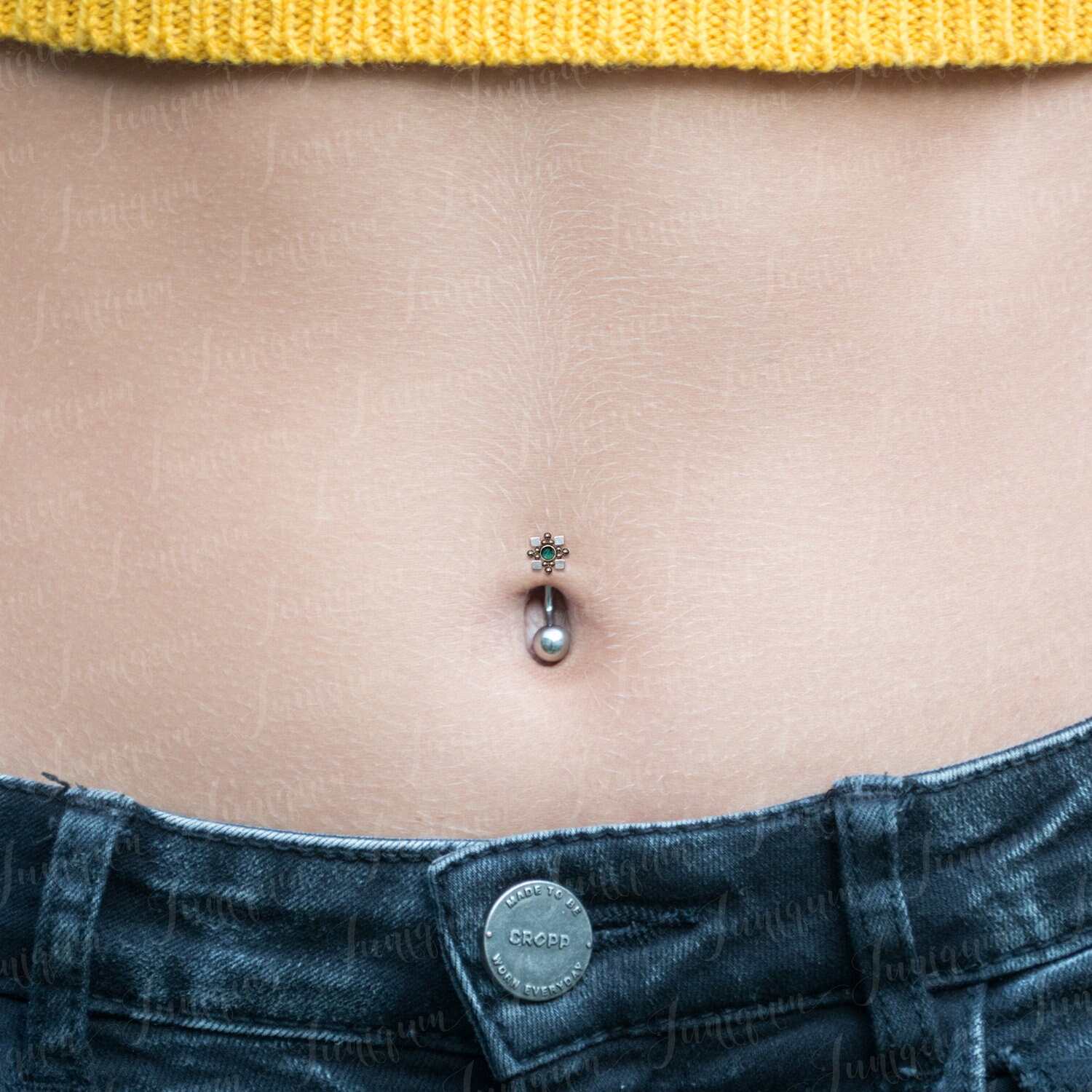 Belly Button Jewelry. Navel Jewelry. Belly Button Ring Short. | Etsy