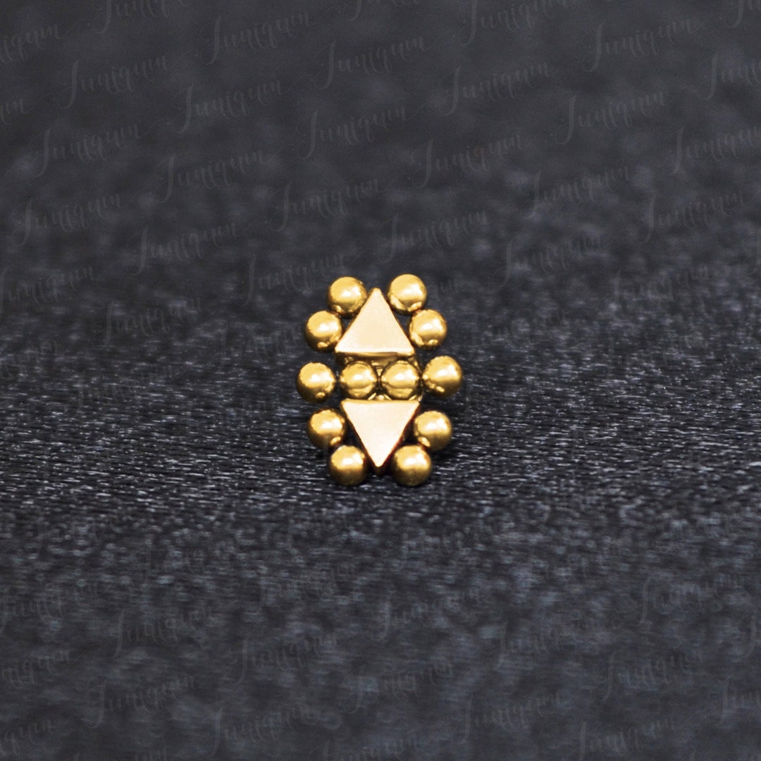 Dermal Jewelry. 316L Surgical Steel Dermal Piercing. Internally ...