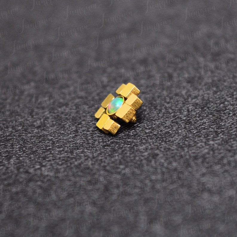 Surgical Steel Dermal Top. Dermal Jewelry. Dermal Piercing. Dermal ...