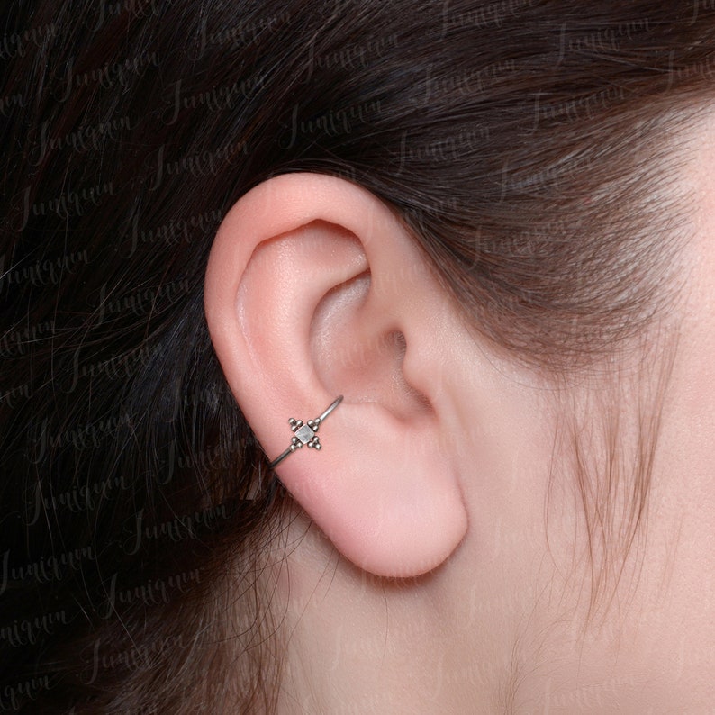 Tragus earring hoop. Rook earring. Conch earring. Forward | Etsy