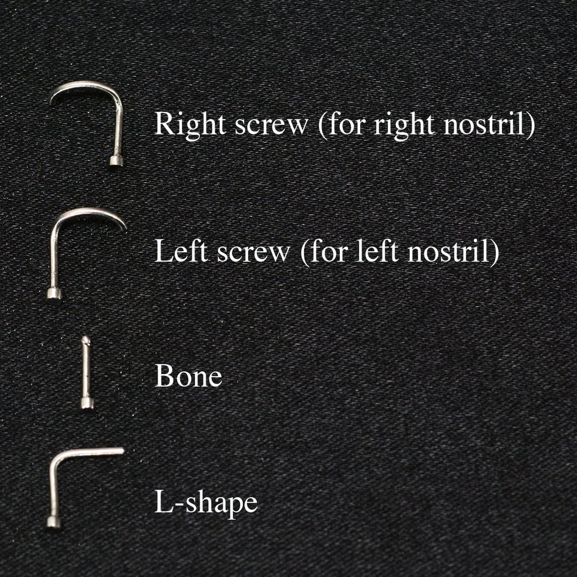 Surgical Steel Nose Ring. Nose Stud. Nose Piercing Jewelry. - Etsy