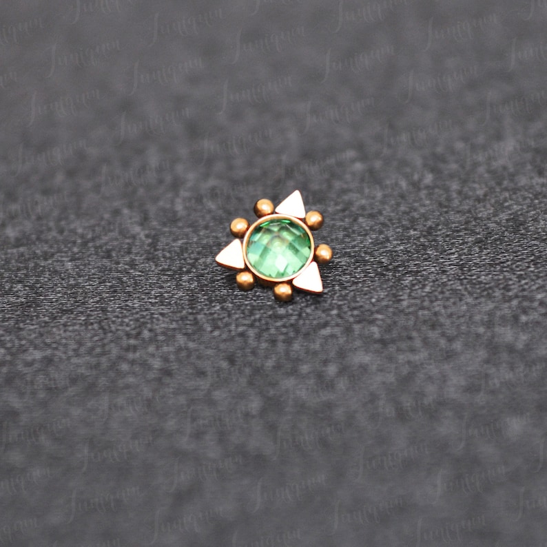 Dermal Piercing. Dermal Top Jewelry. Dermal Anchor Top. 316L - Etsy