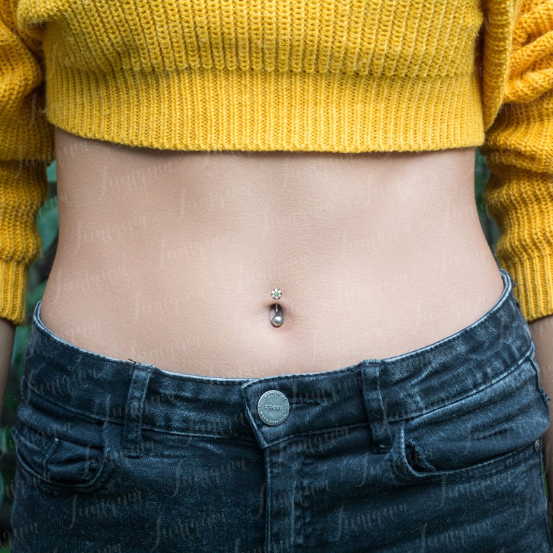Belly Button Rings Surgical Steel. Belly Ring. Navel Ring. - Etsy Belly Button Rings Surgical Steel. Belly Ring. Navel Ring. - Etsy