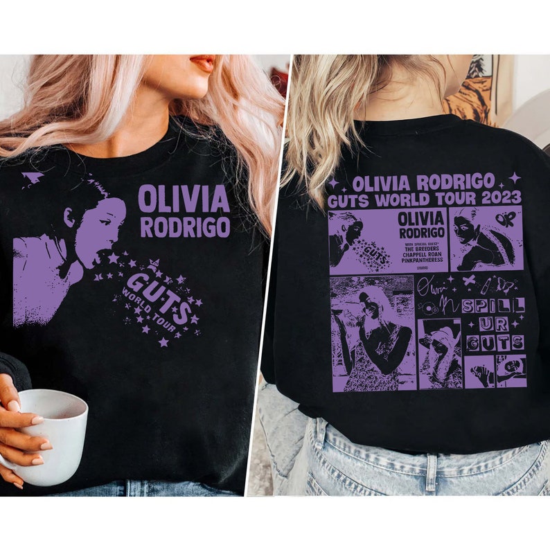 Olivia Rodrigo Guts Tour 2024 PNG, the Guts World Tour 2024 Png, Olivia ...