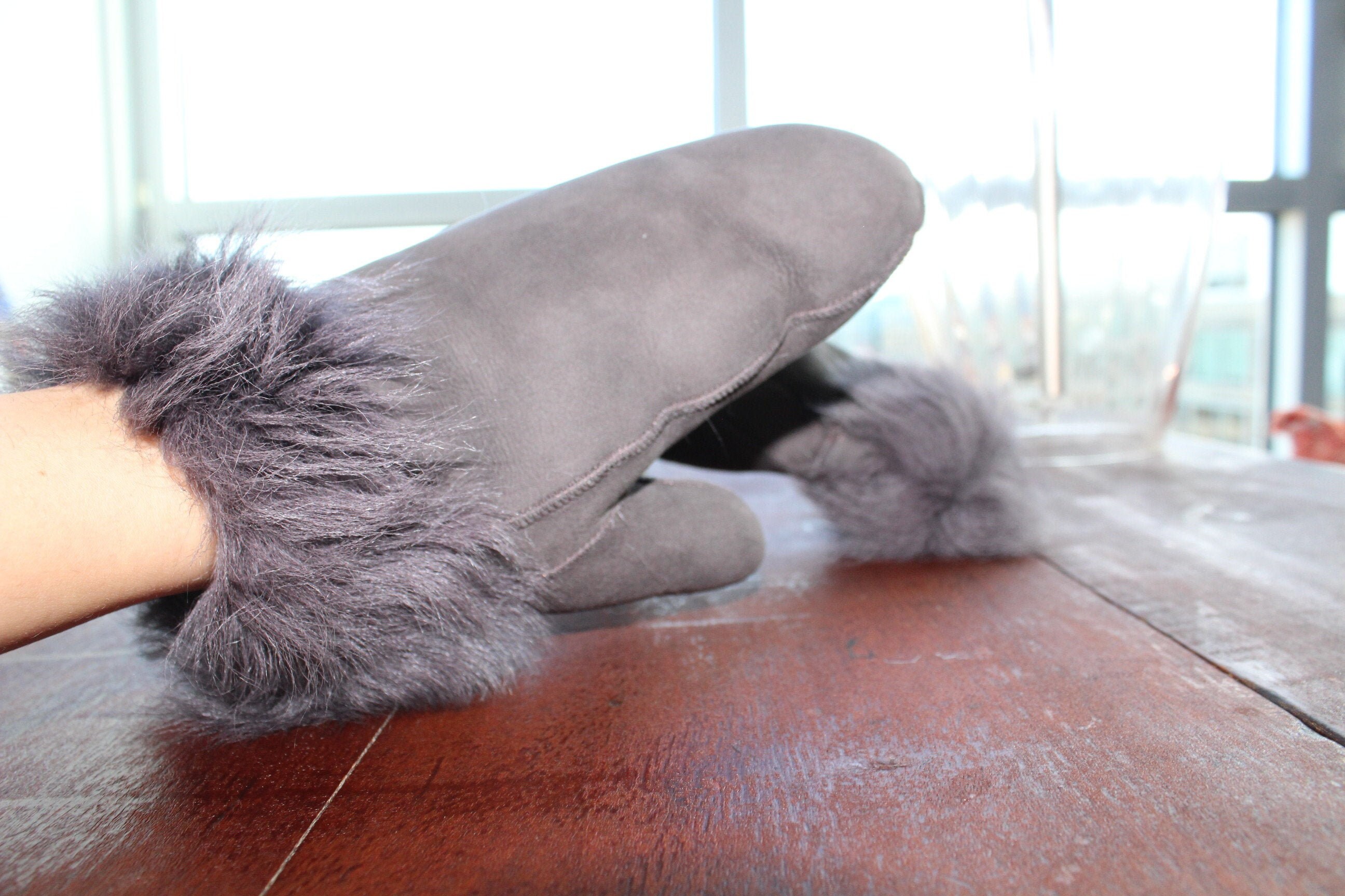 Mink Sable Fur Mittens - Etsy