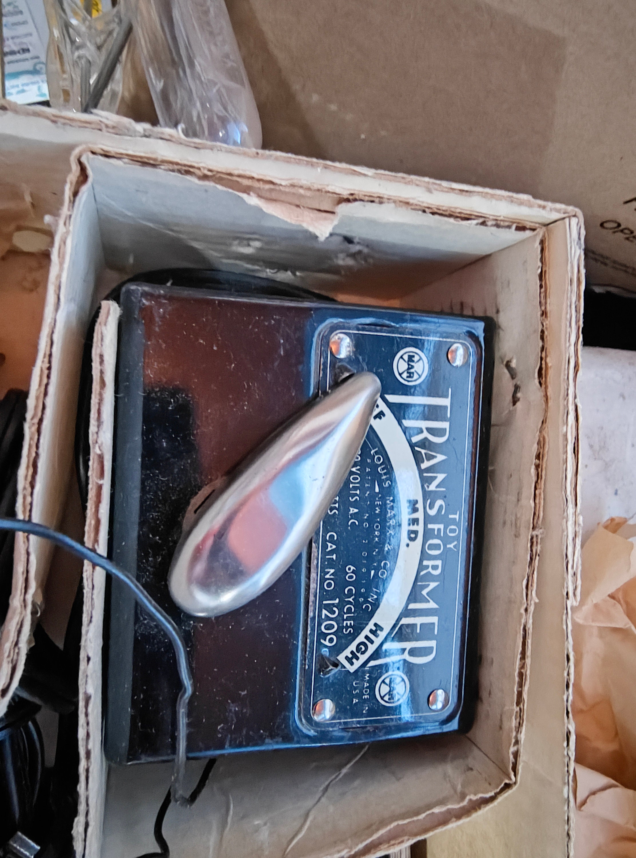 MARX ELECTRIC TRAIN Set Original Box-complete & Works - Etsy