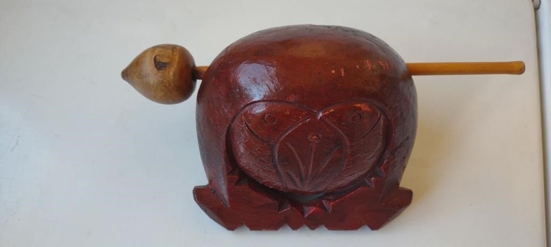 Antique BUDDHIST MUKUGYO CHINESE Wooden Fish - Etsy