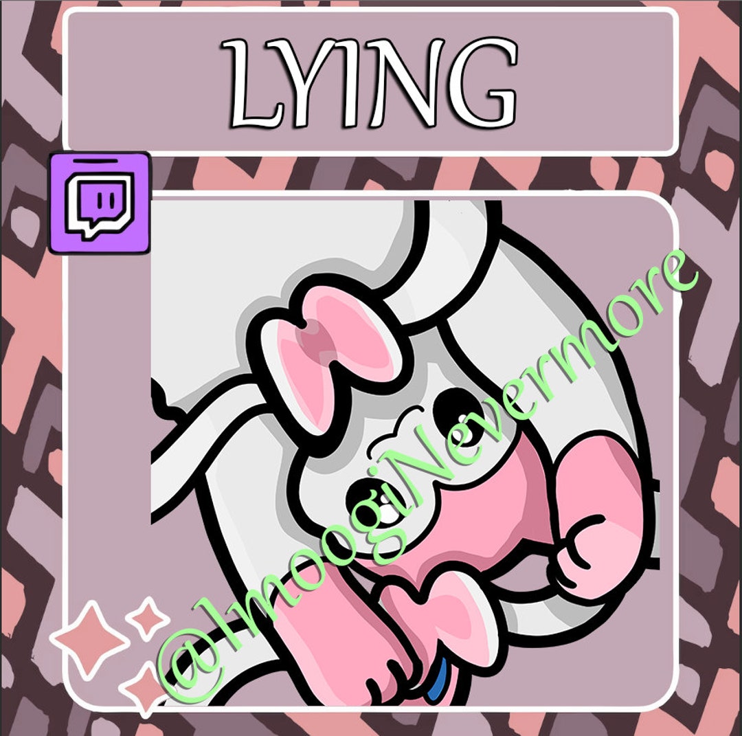 Sylveon Lying / Laying Around Pokemon Emote [twitch | Youtube | KICK ...