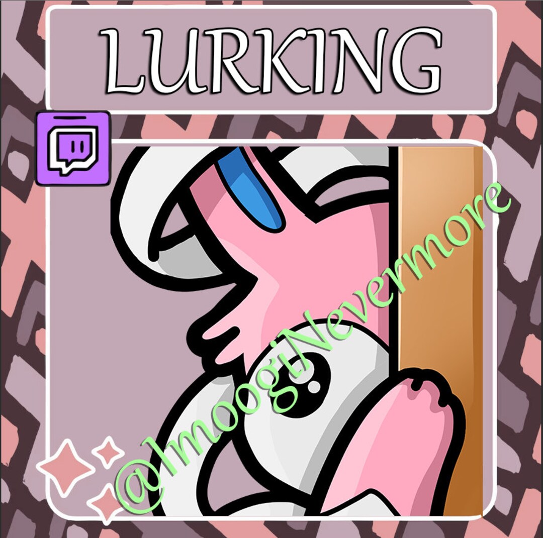 Sylveon Lurking / Peaking / Peeping Pokemon Emote [twitch | Youtube ...
