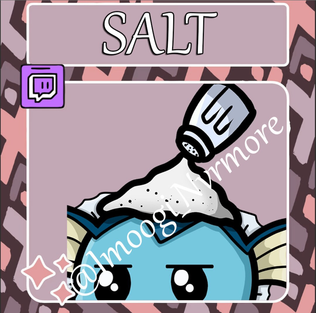 Vaporeon Salt Pokemon Emote twitch Youtube KICK Discord Instant ...