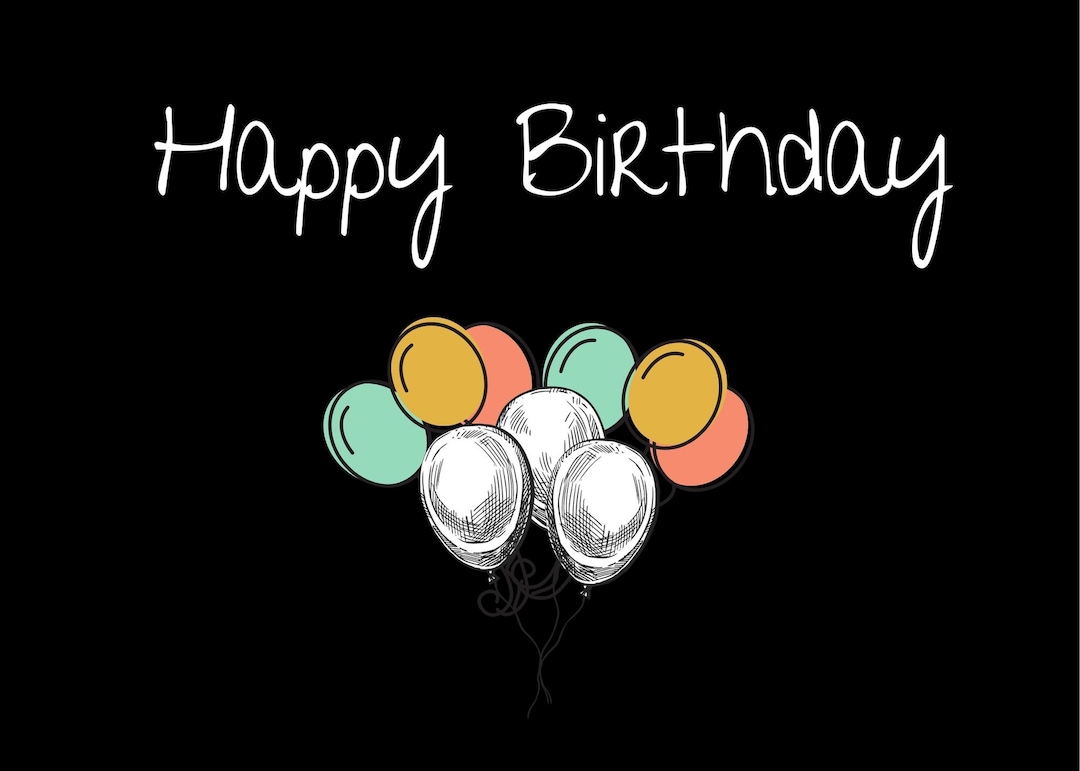 Happy Birthday E-card - Etsy