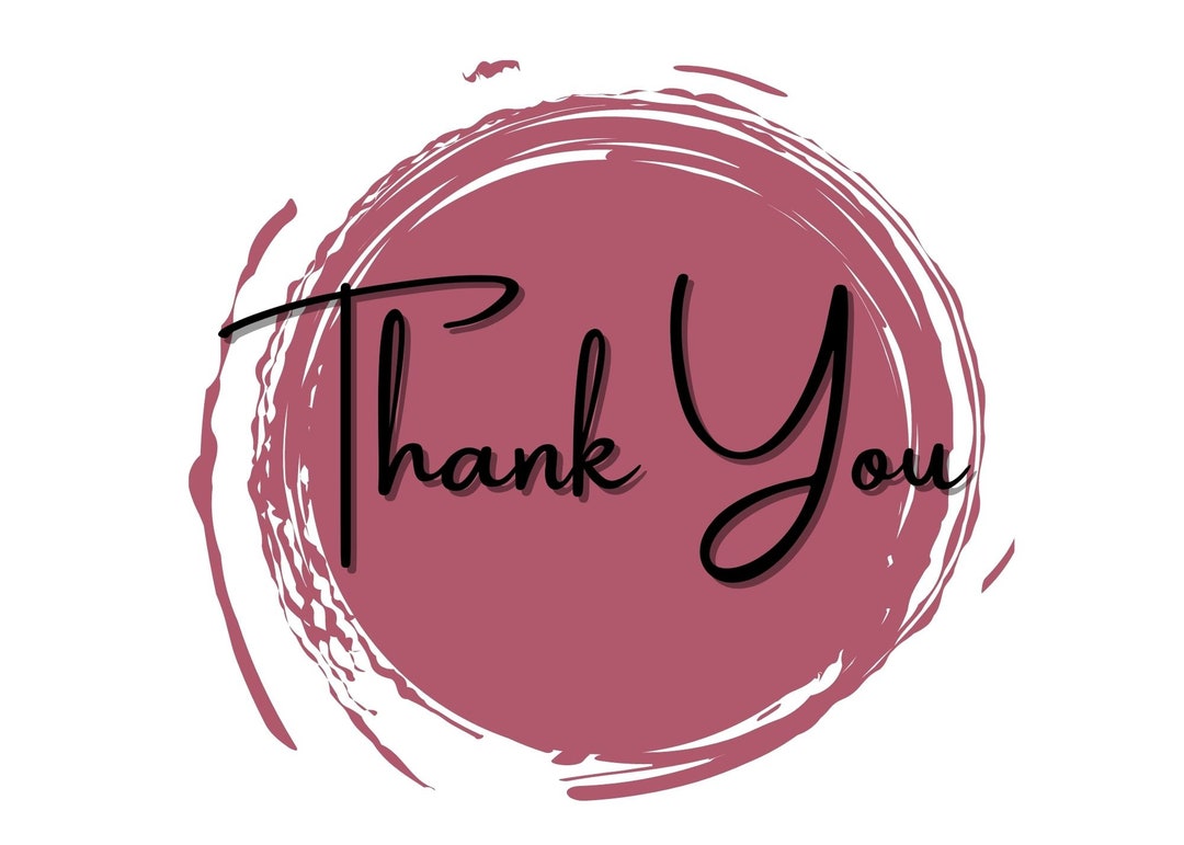 Thank You E-card - Etsy