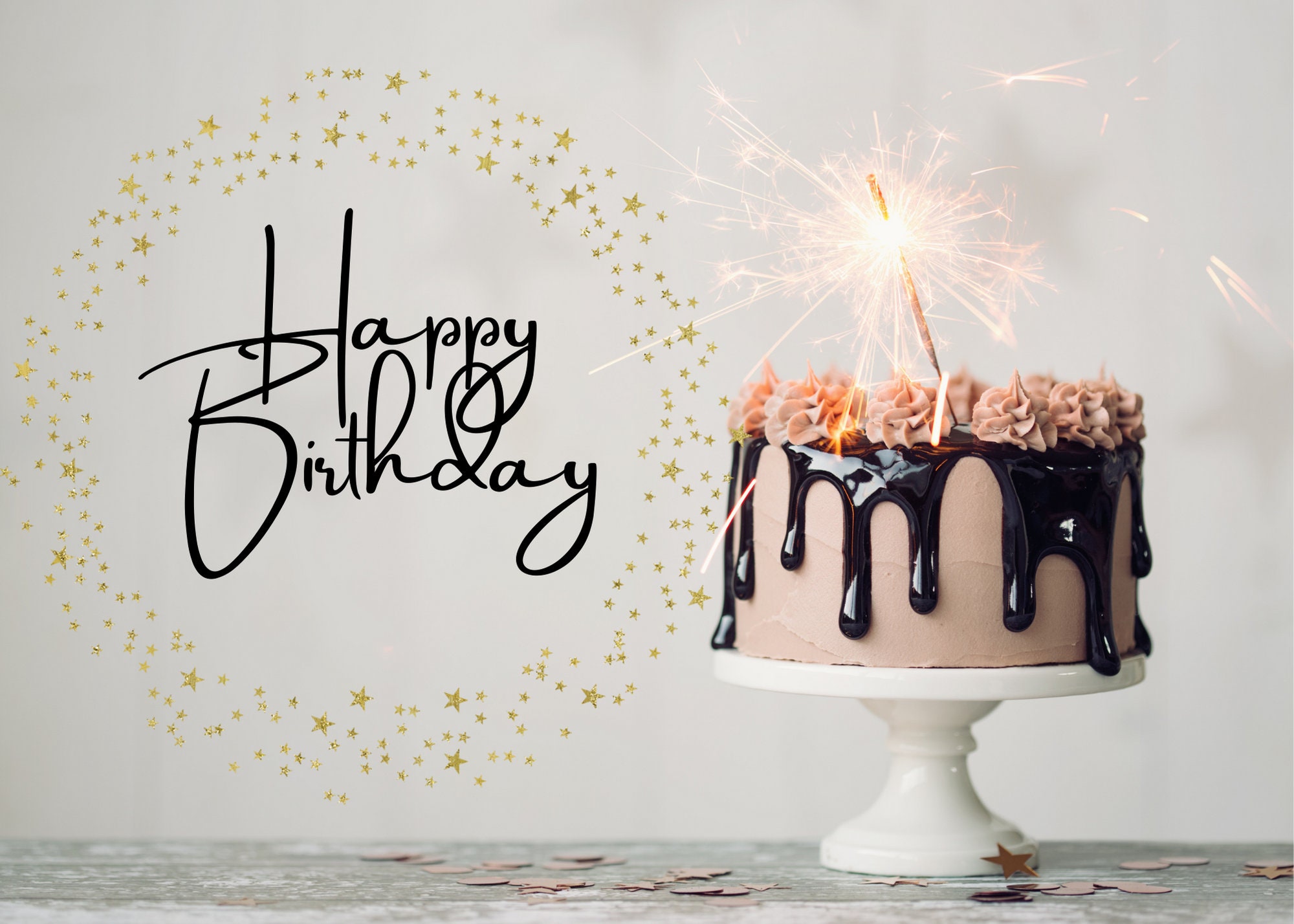 Happy Birthday E Card Etsy