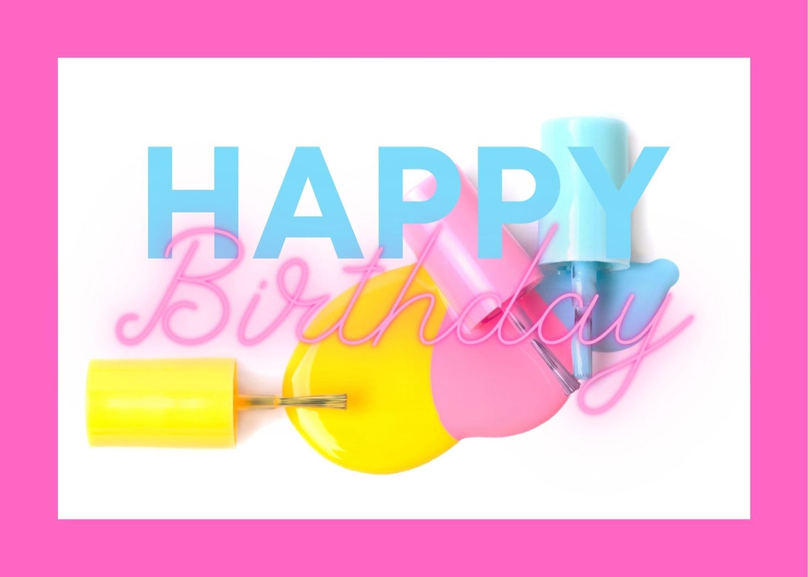Happy Birthday E-card - Etsy