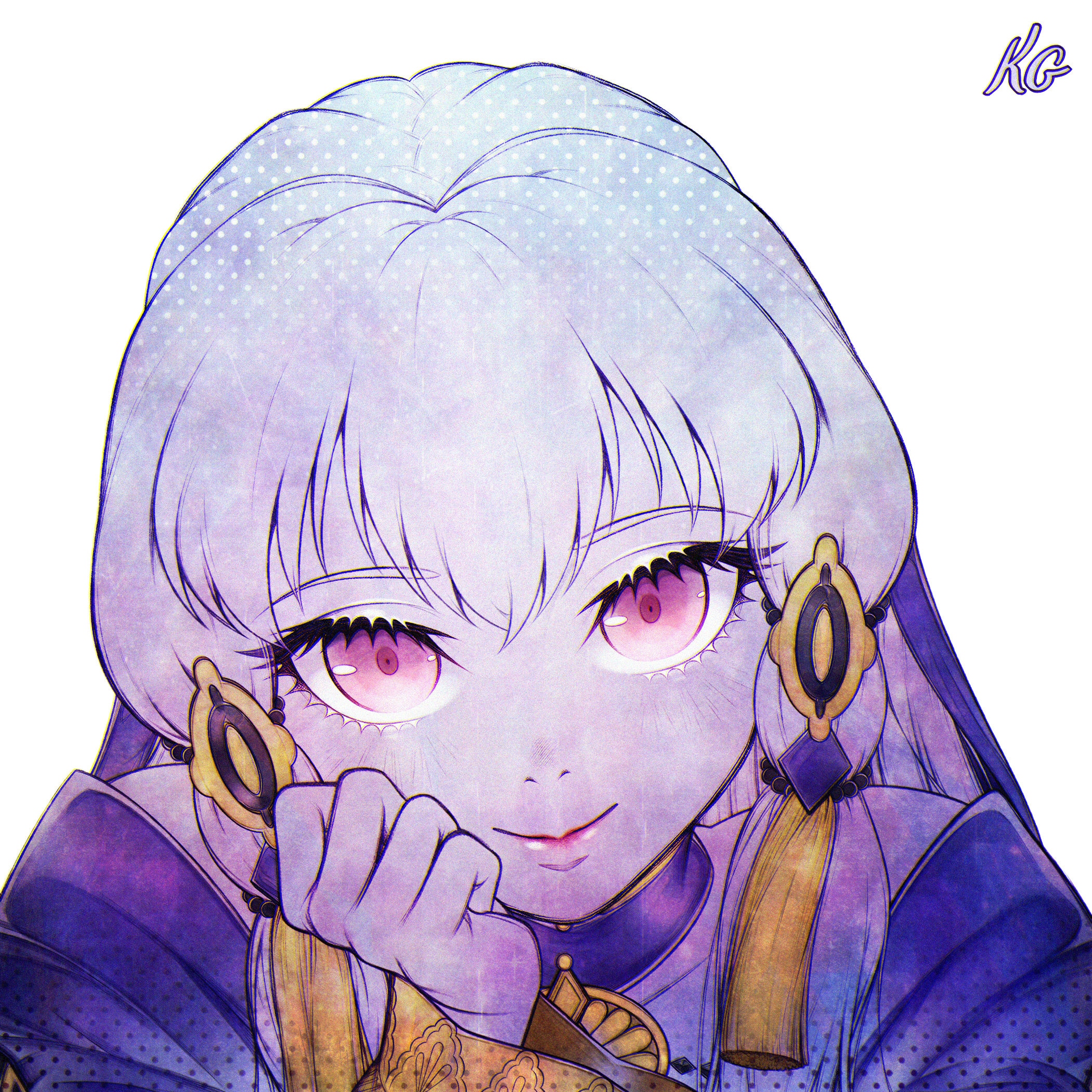 Fire Emblem Three Houses - Lysithea Anime Video Game Square Poster ...