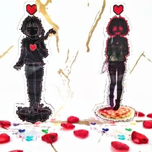 Undertale Frisk & Chara Acrylic Stand Figures - Etsy