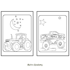 102 Transportation Coloring Pages - Vehicles Coloring Pages - Instant ...