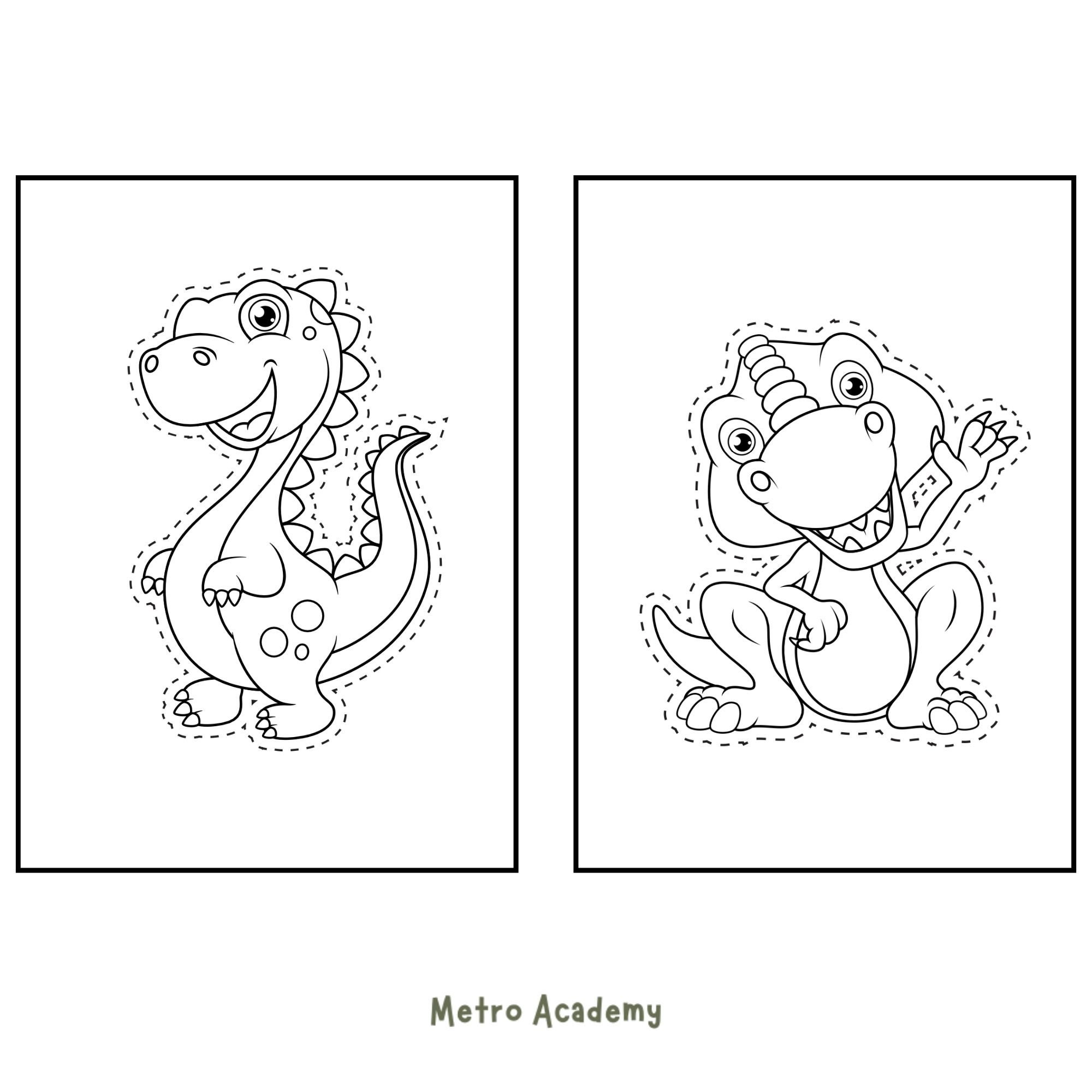 170 Pre-k + K Color and Cut Pages! Instant Digital Download - Children ...