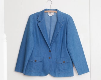 70s denim jacket | Etsy