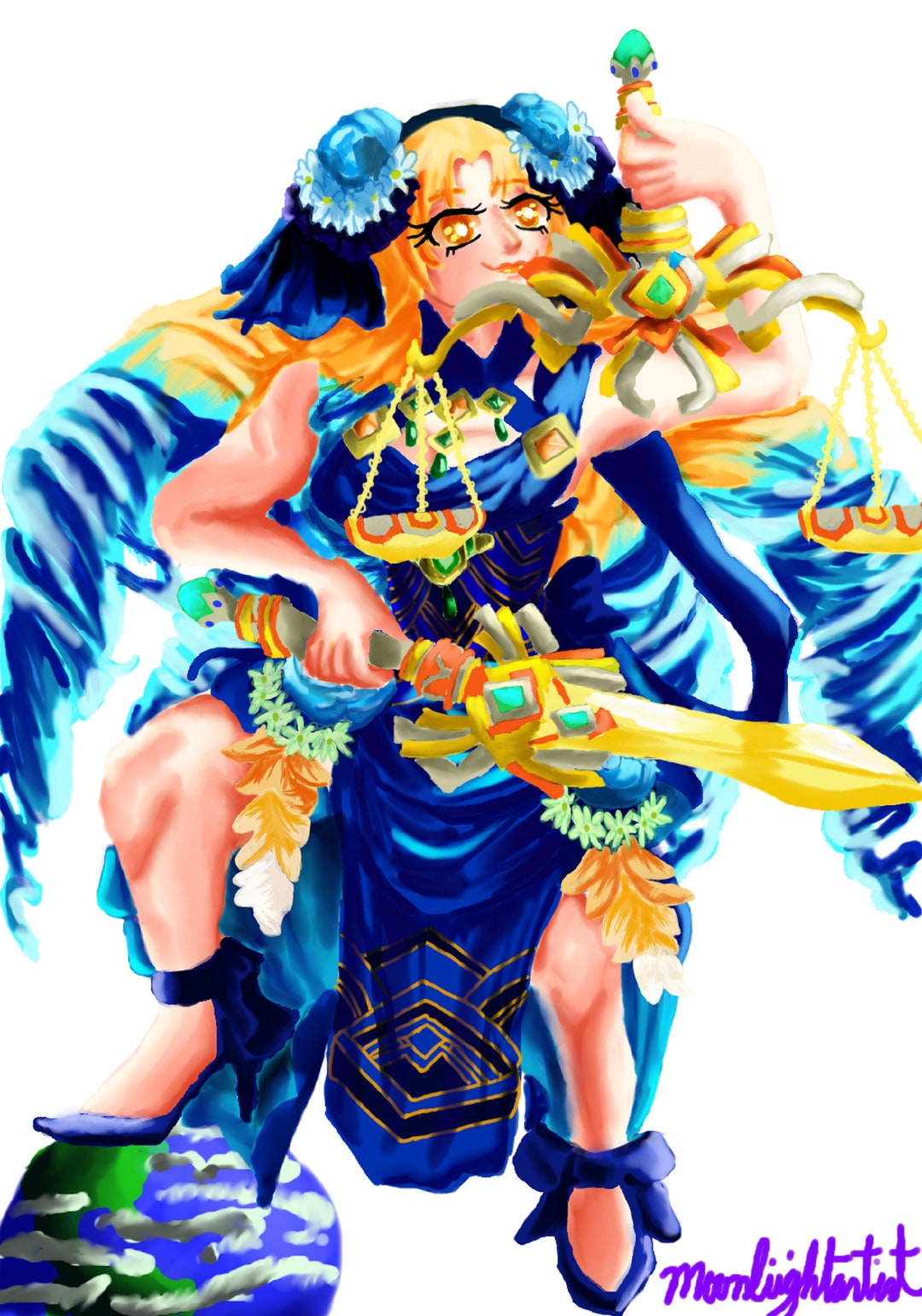 Astrea: Goddess of Innocence & Justice, Fate/grand Order Luvia Edelfelt ...