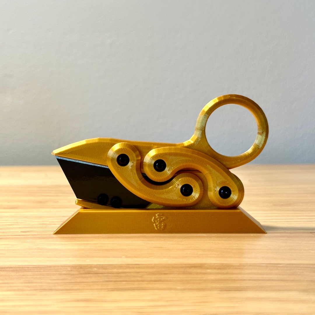 Limited Tactical/utility Oni Knife [royal] - Etsy