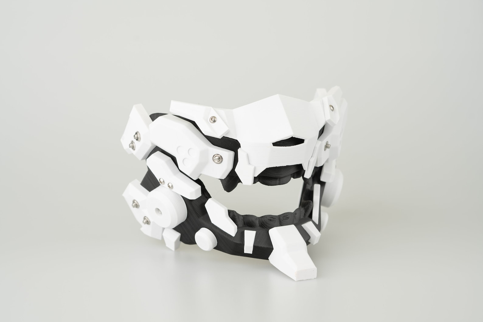 Techwear/streetwear Oni Mask [white] - Etsy