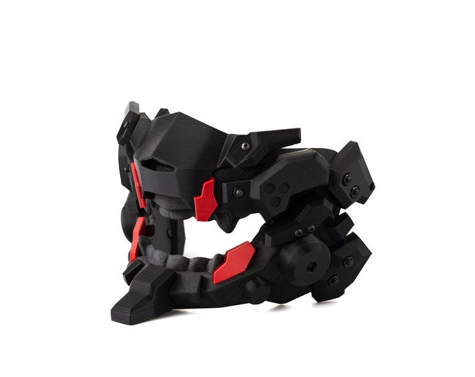 Techwear/streetwear Oni Mask matte Black - Etsy