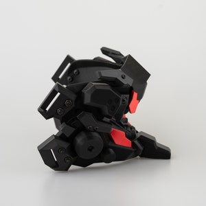 Techwear/streetwear Oni Mask matte Black - Etsy