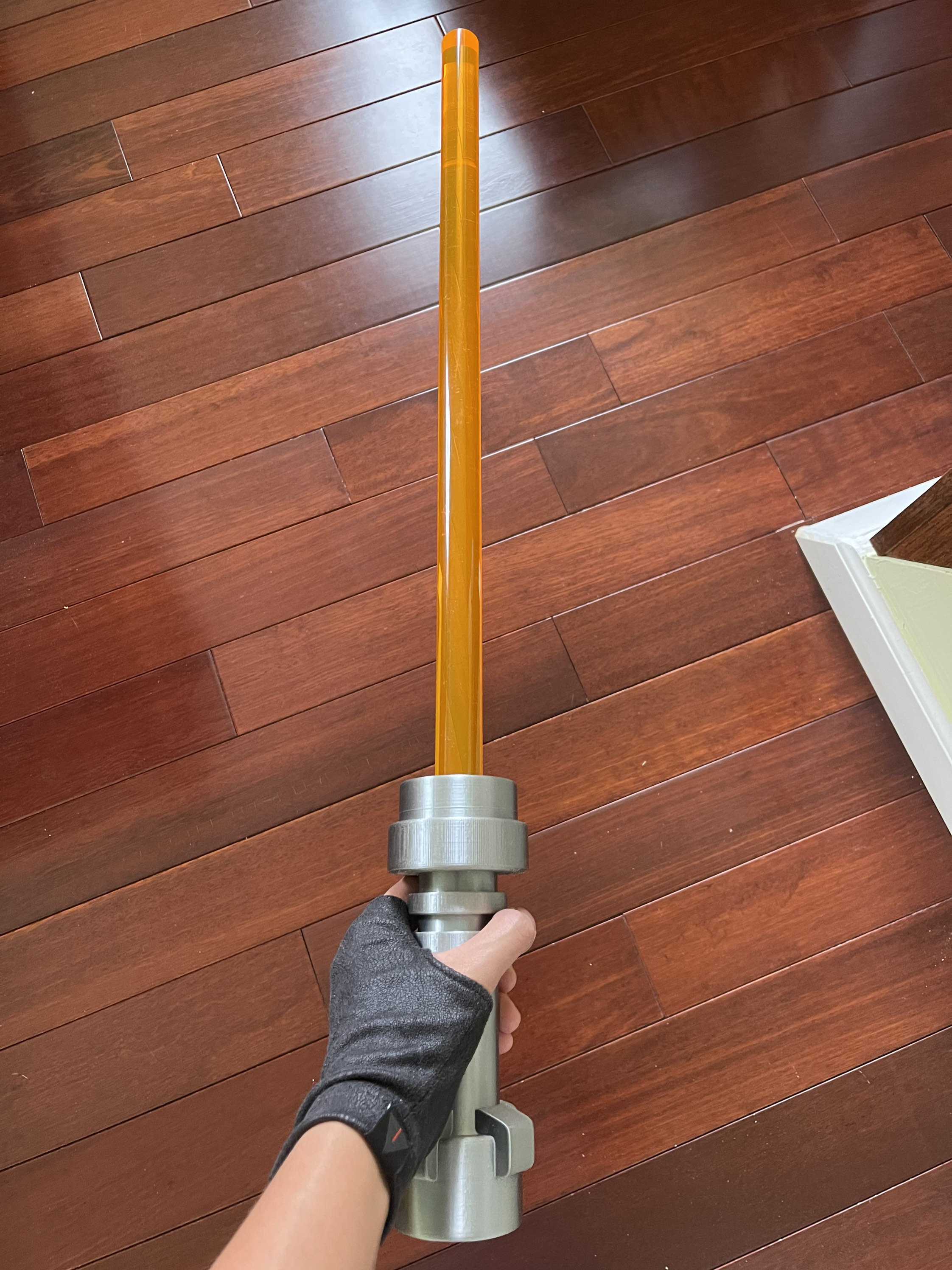 Human Scaled Block Inspired Lightsaber Hilt Only [silver] - Etsy