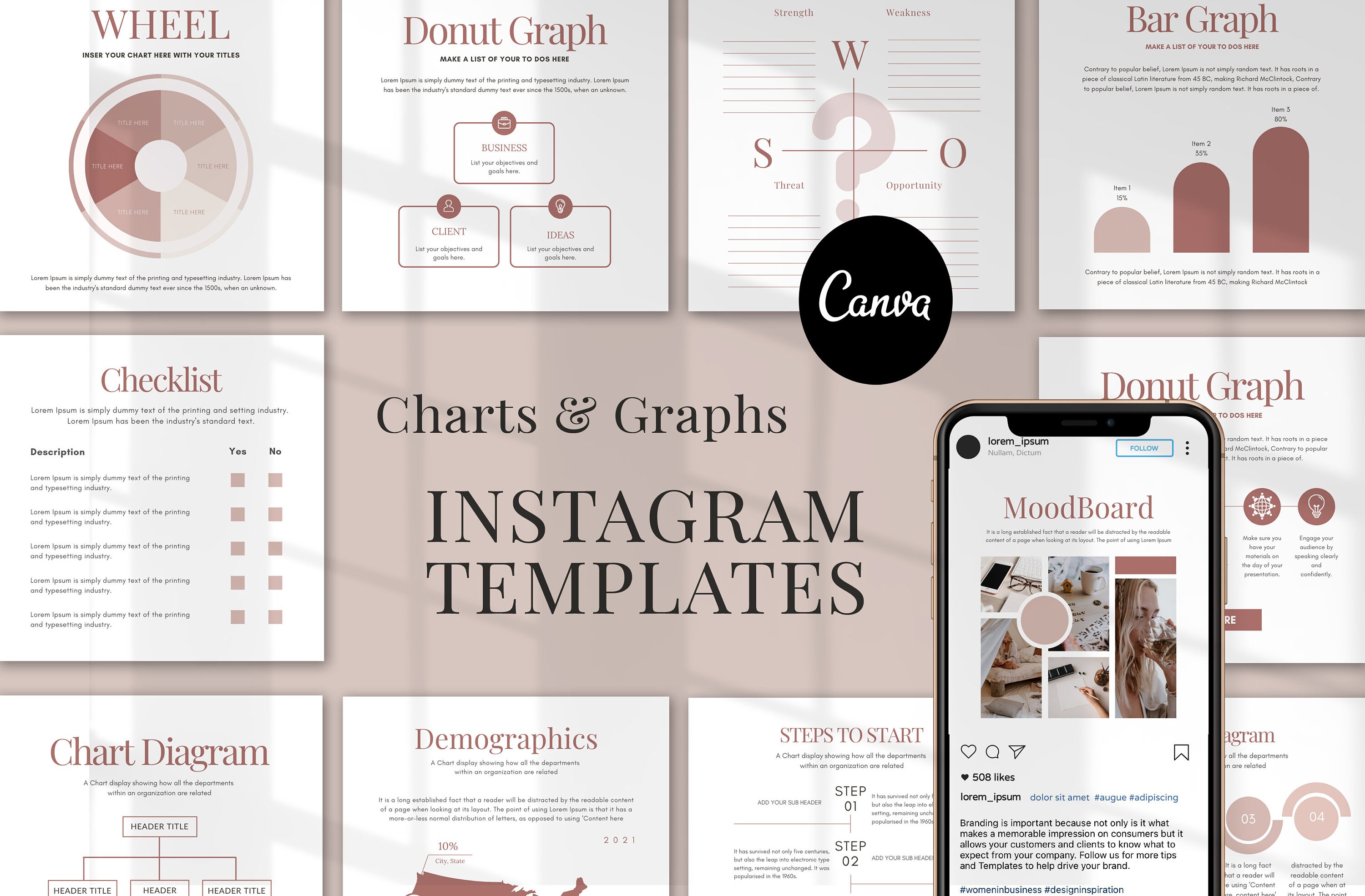 Instagram Infographic Template Inputfairy