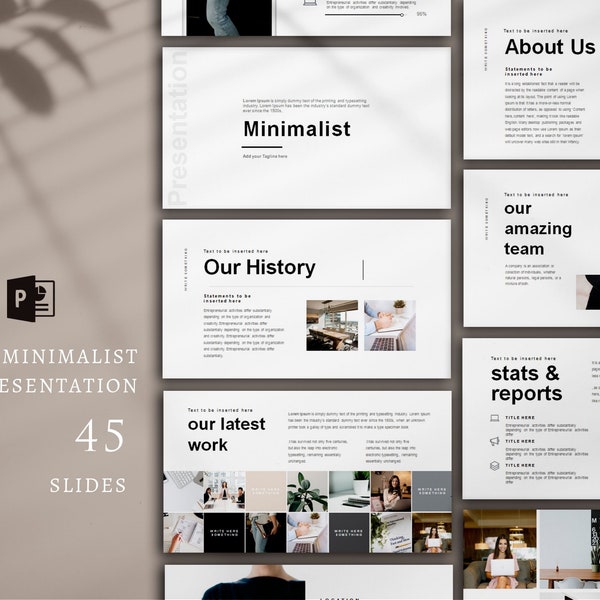Ppt Template - Etsy