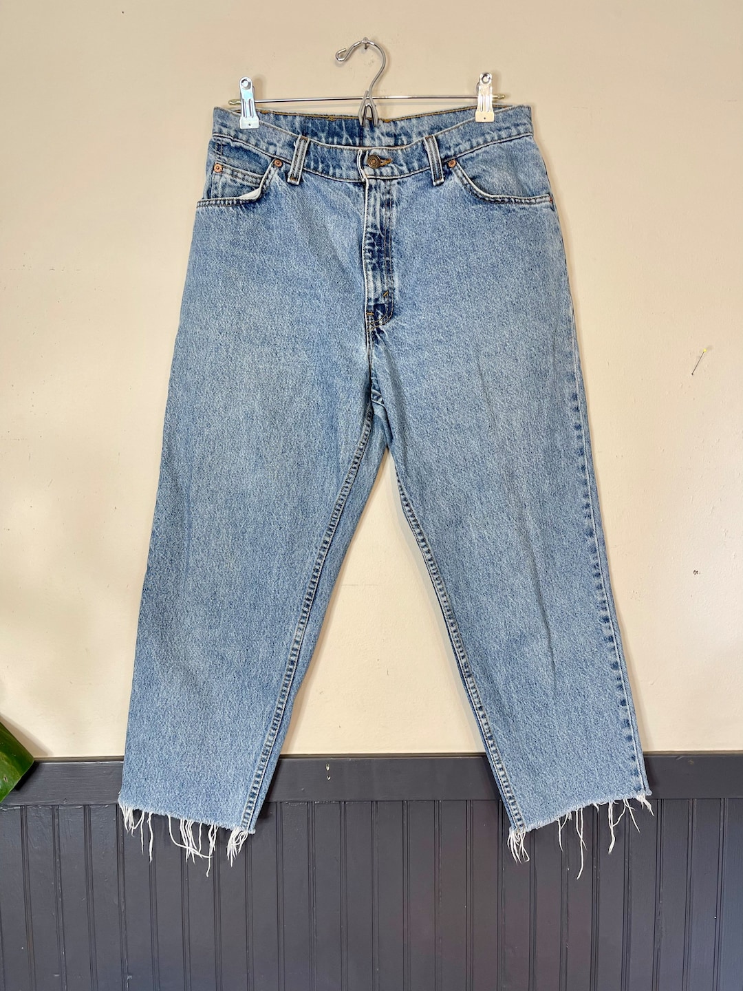 Levis 950 30 USA 1980s Blue Denim, Orange Tab, 30x24, 42 Hip True Vintage.make Great Cutoffs - Etsy